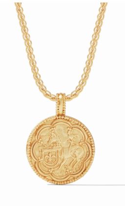 Trieste Coin Pendant – Patina Polished Living