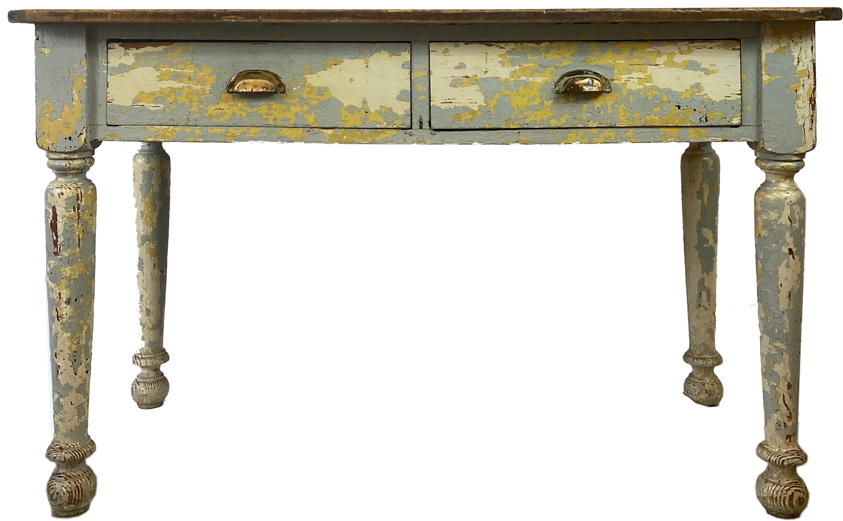 Vintage Folk Art Table – Patina Polished Living