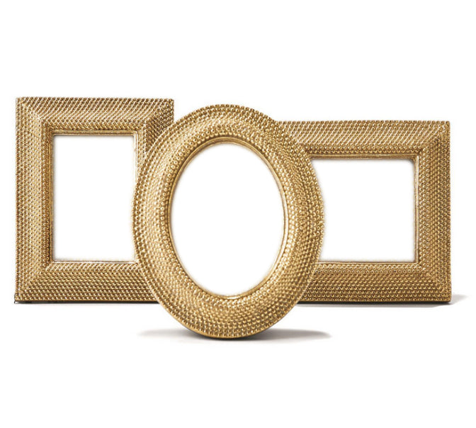 Tuileries Golden Dots Photo Frame – Patina Polished Living